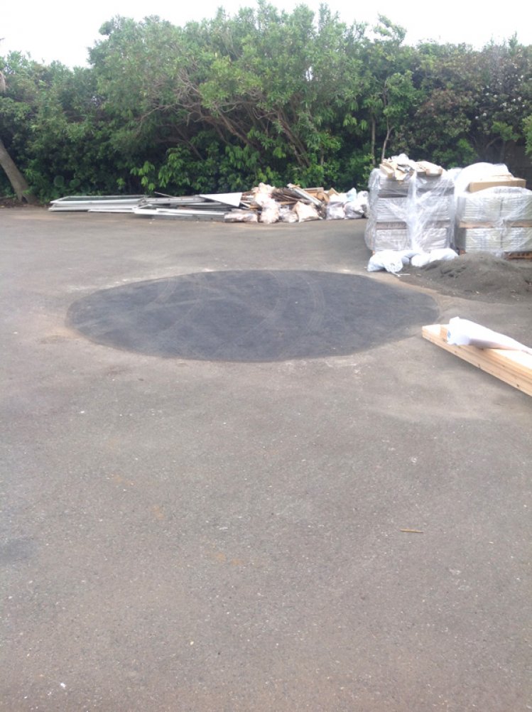 三浦市初声町三戸の外構工事勇信建設の施工実績